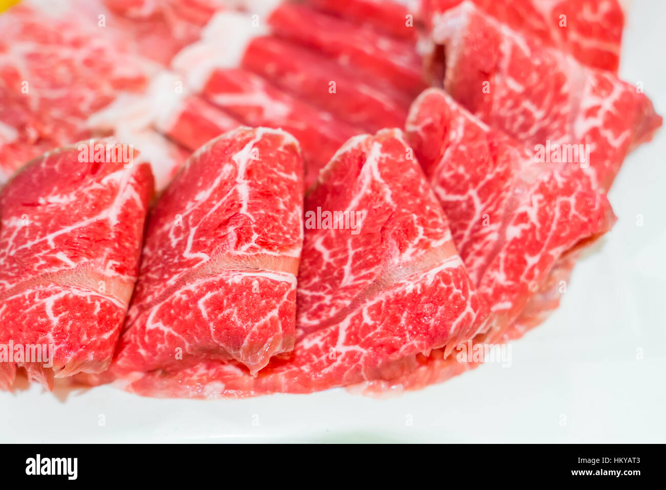 Raw fresh beef Stock Photo - Alamy