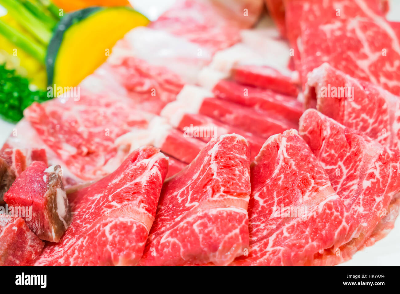 Raw fresh beef Stock Photo - Alamy
