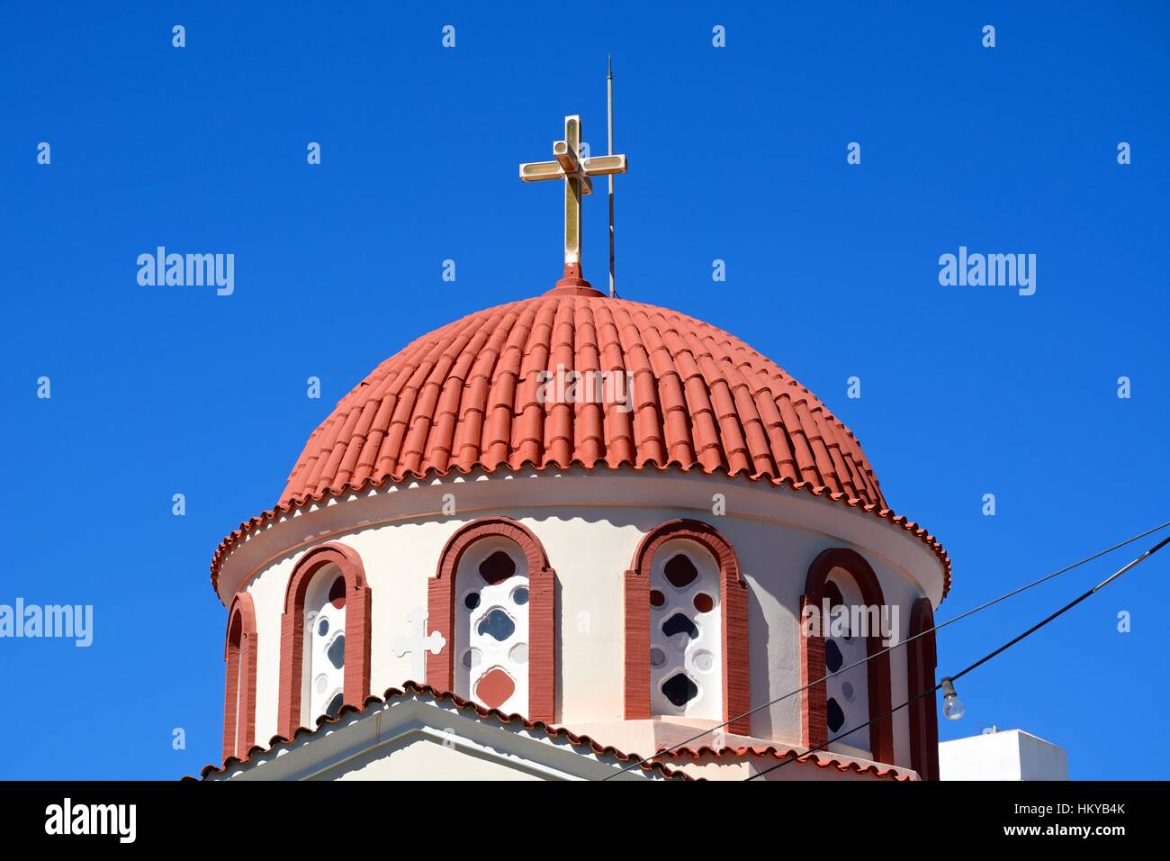 Church Elounda Crete Greece High Resolution Stock Photography and ...
