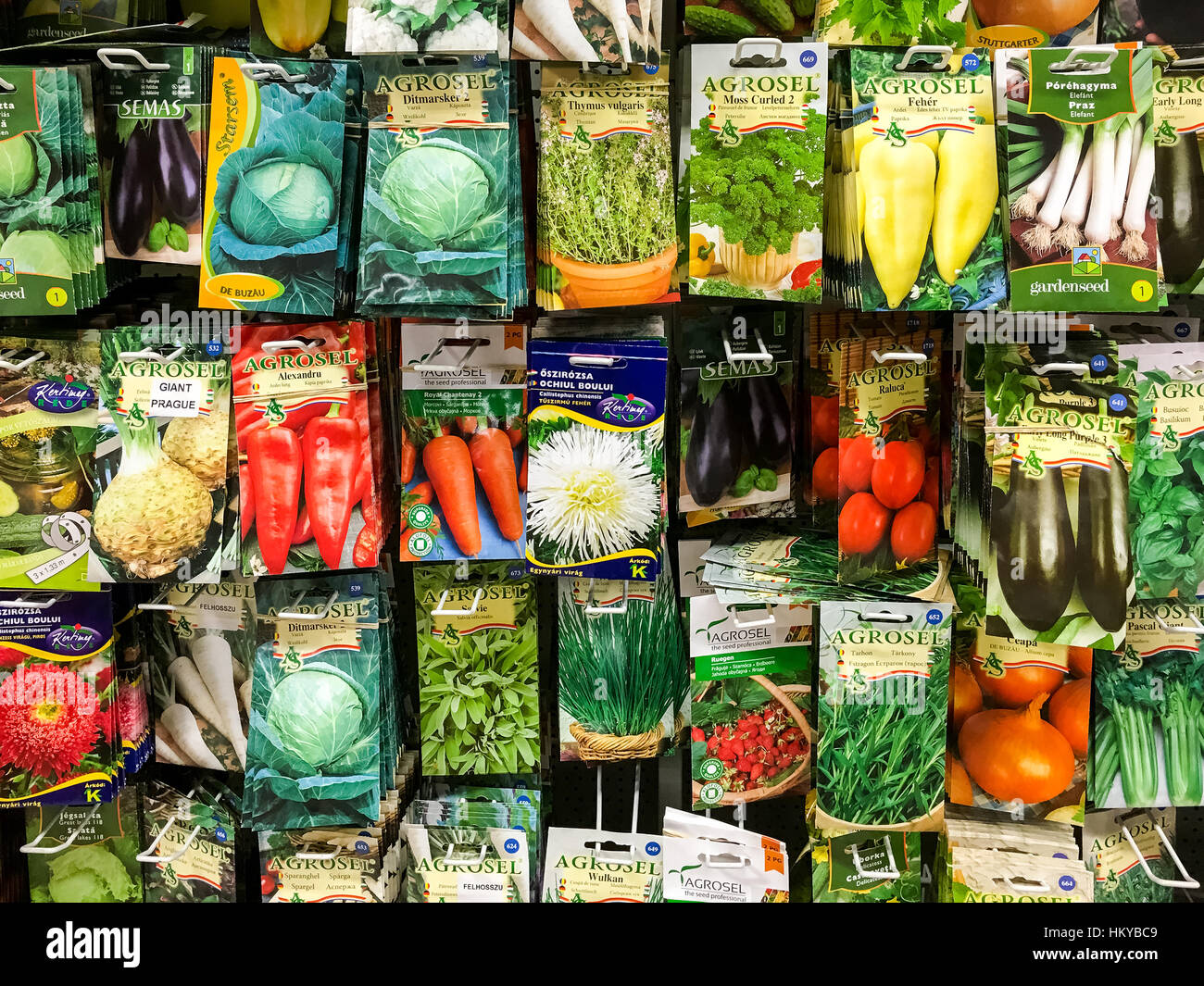 Seed package vegetable hi-res stock photography and images - Alamy