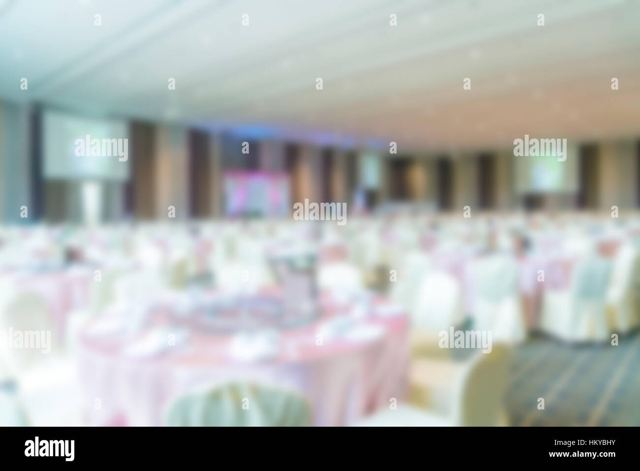 Abstract blur Wedding hall Stock Photo - Alamy