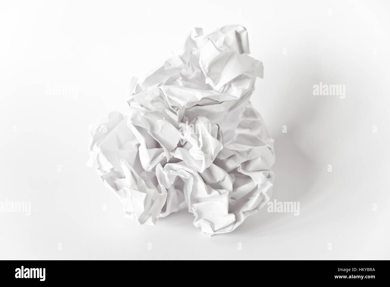 Crumpled paper ball hi-res stock photography and images - Alamy