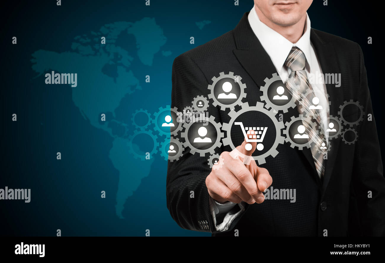 Safety and insurance of trade and goods. Consumer protection concept ...