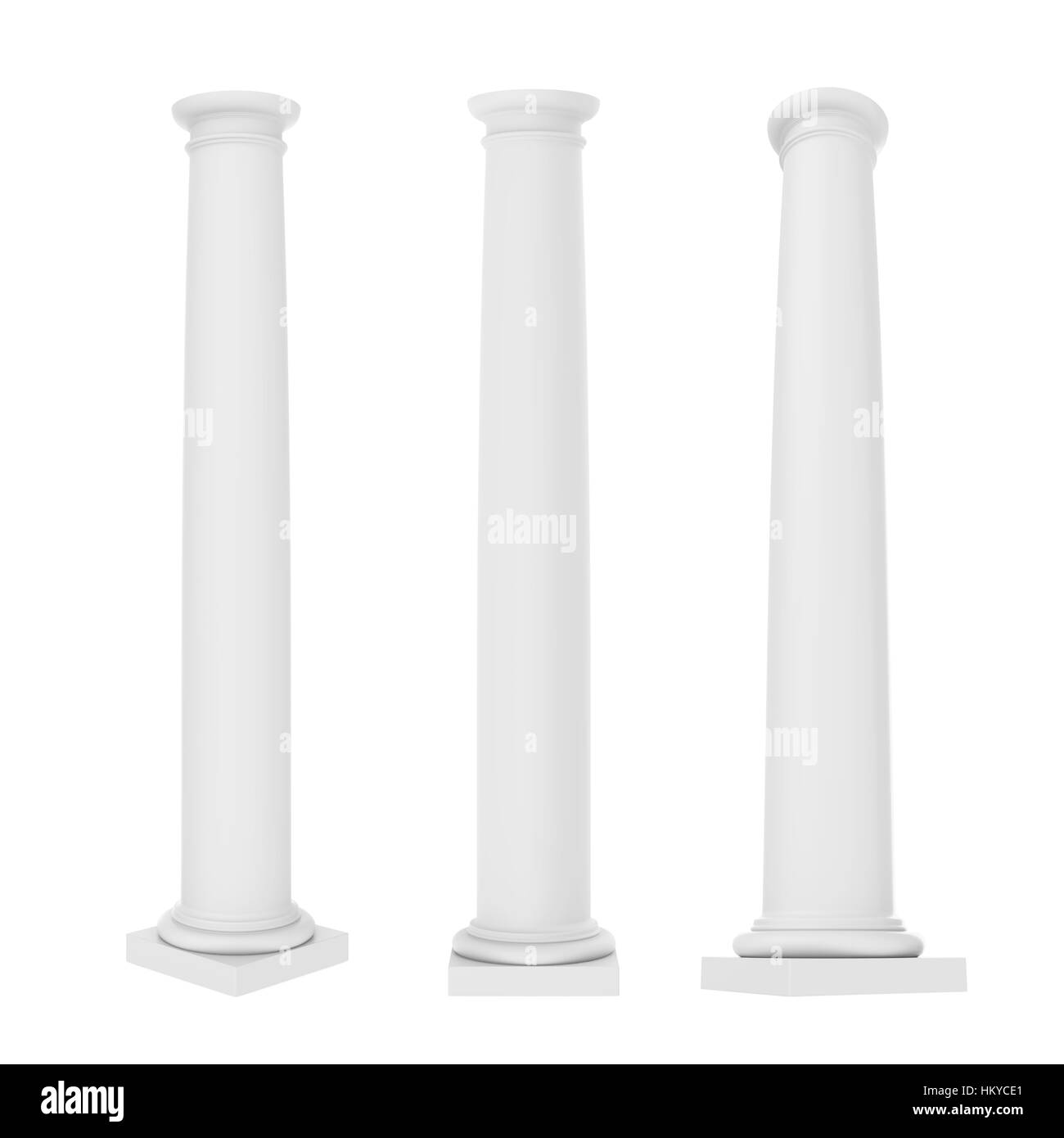 Roman columns, 3d hi-res stock photography and images - Alamy