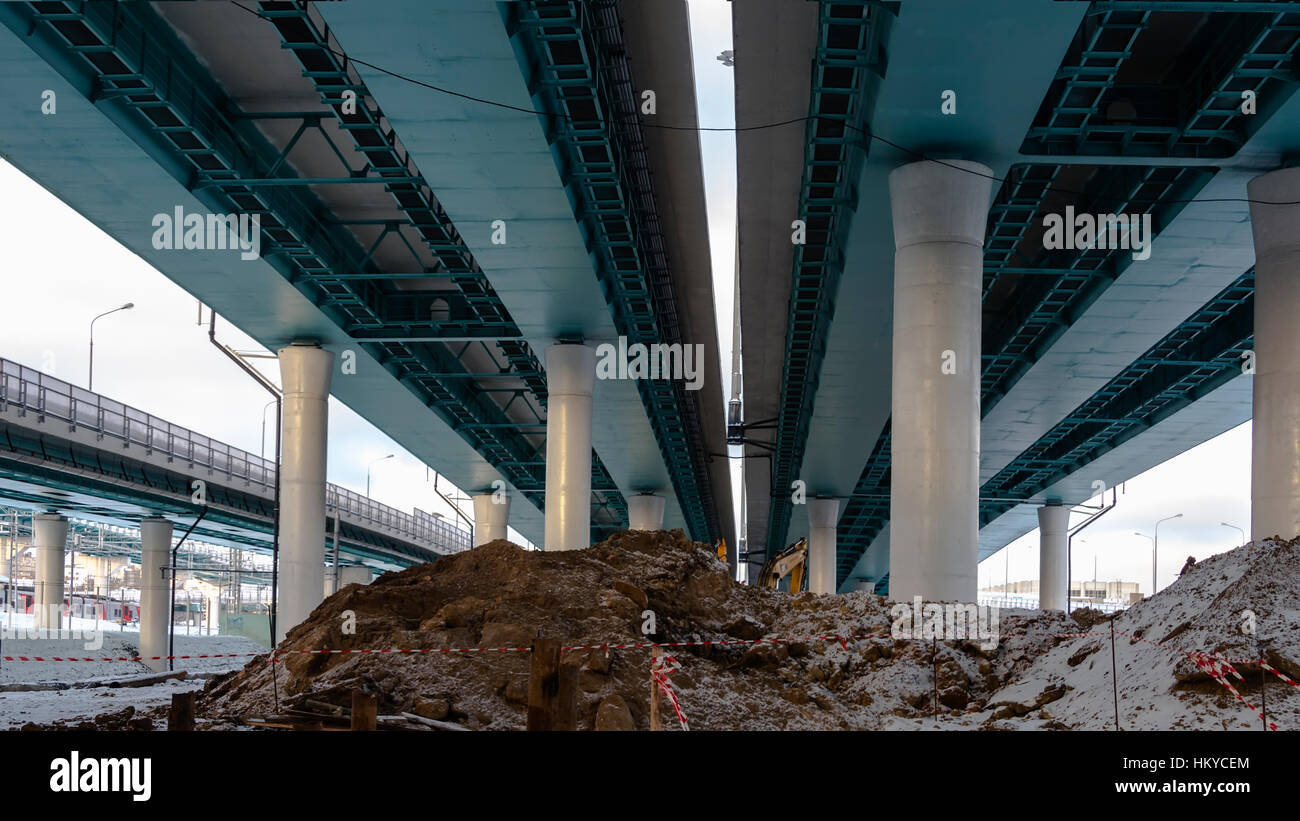 Overpasses background hi-res stock photography and images - Alamy