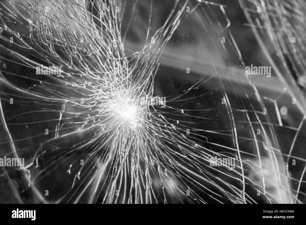Splinters of glass Black and White Stock Photos & Images - Alamy