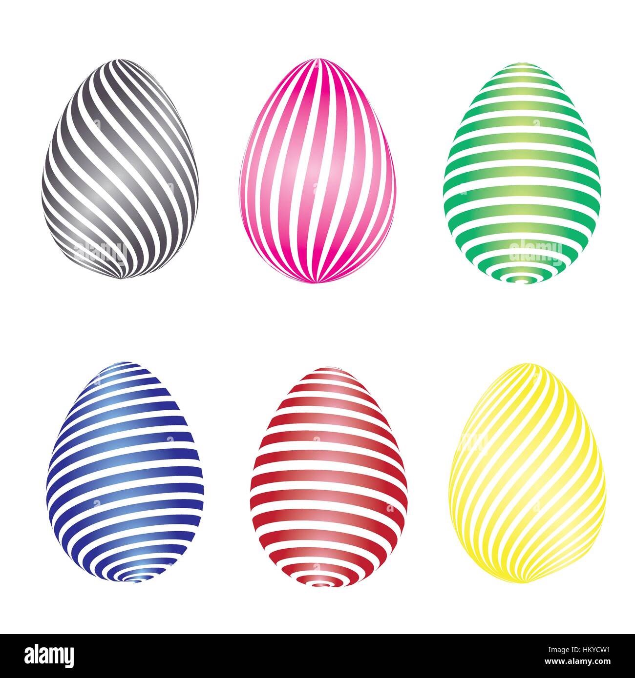 Colorful painted patterns Stock Vector Images - Alamy