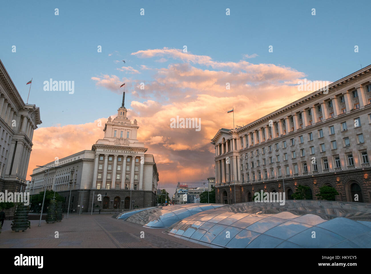 Former communist city skyline hi-res stock photography and images - Alamy