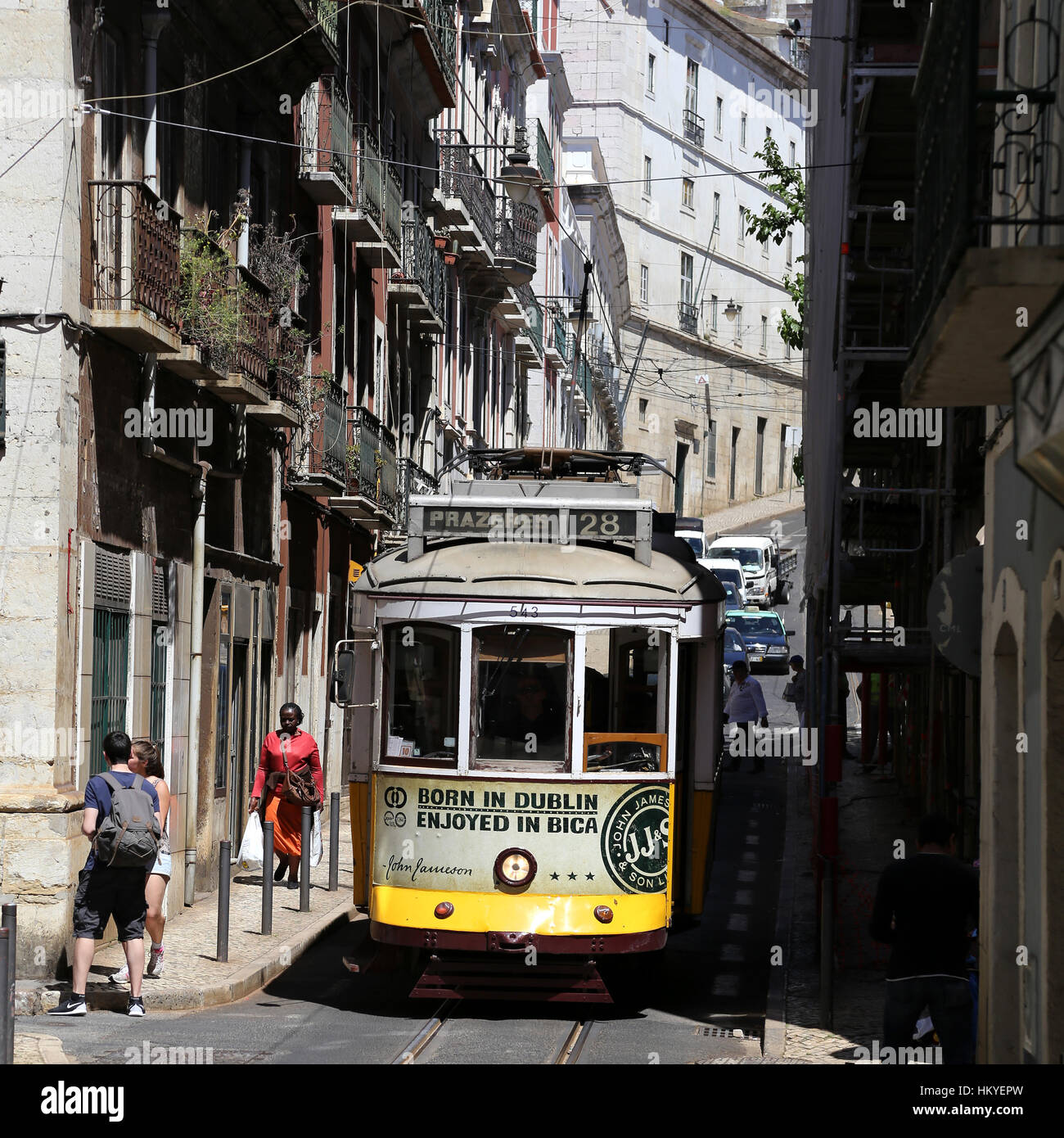 Vintage trams hi-res stock photography and images - Alamy