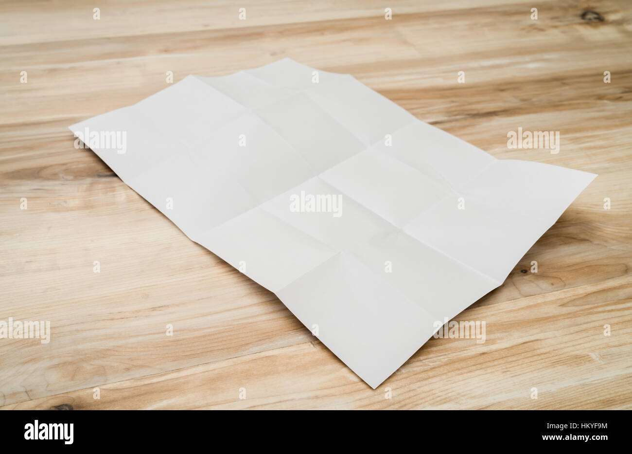 White template paper on wood texture Stock Photo - Alamy