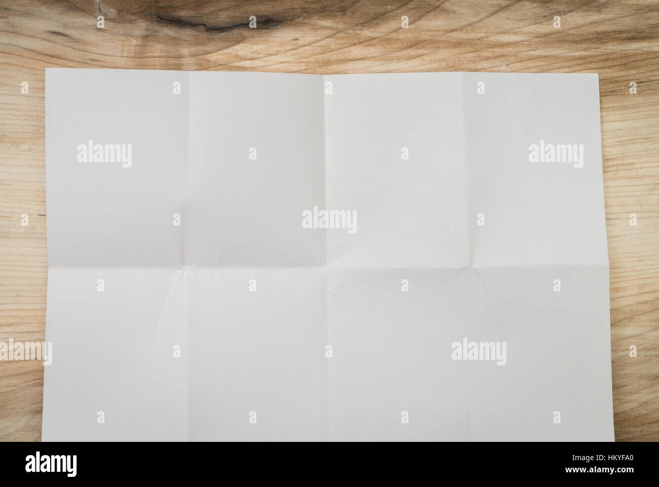 White template paper on wood texture Stock Photo - Alamy