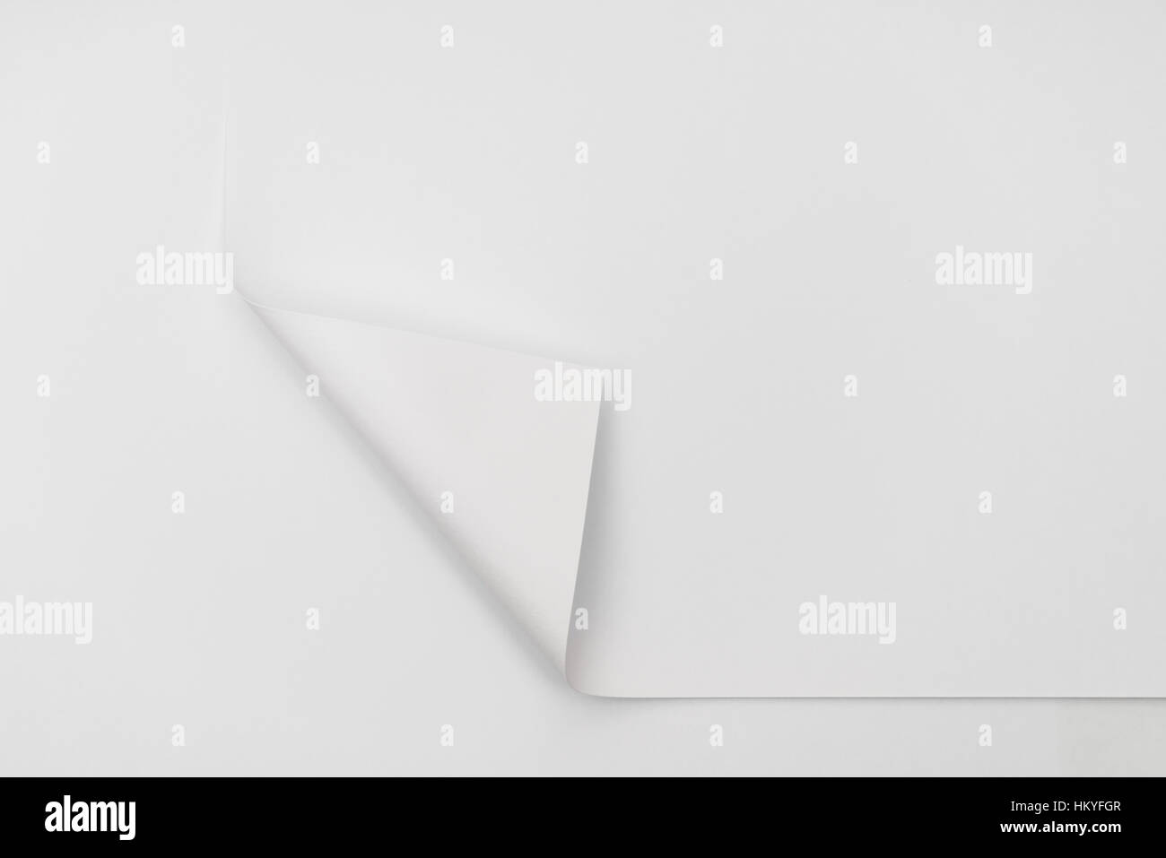 Real Paper Corner Fold Stock Photo - Alamy