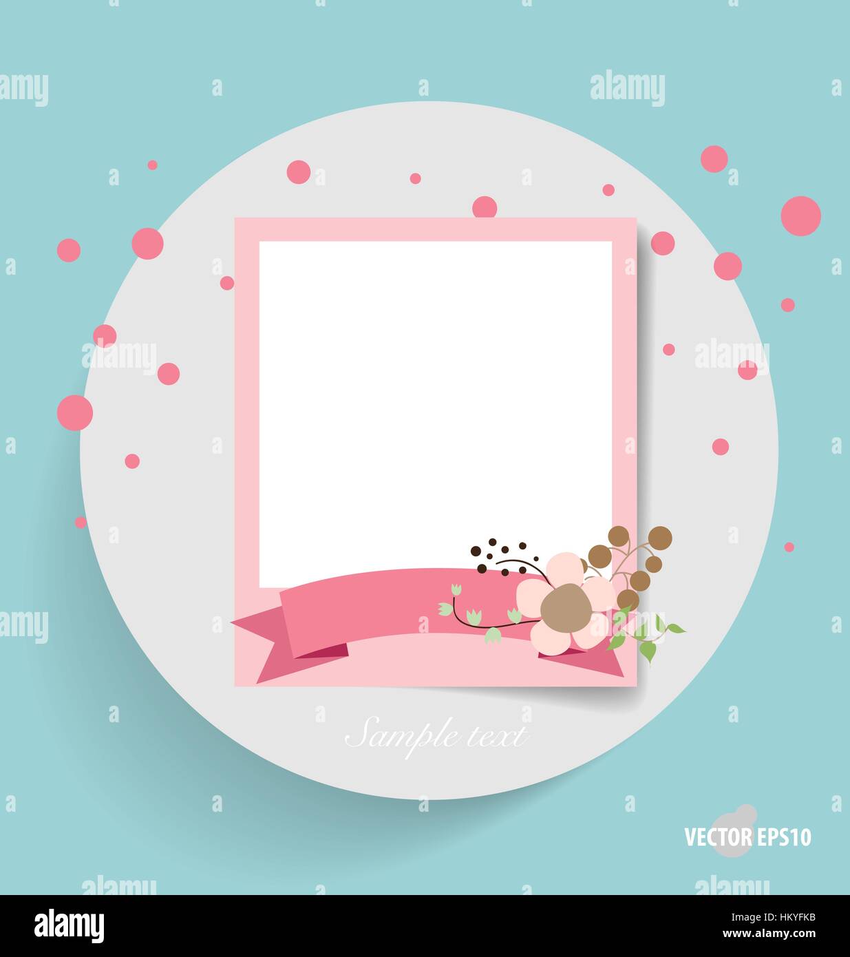 Photo frame, vector illustration Stock Vector Image & Art - Alamy