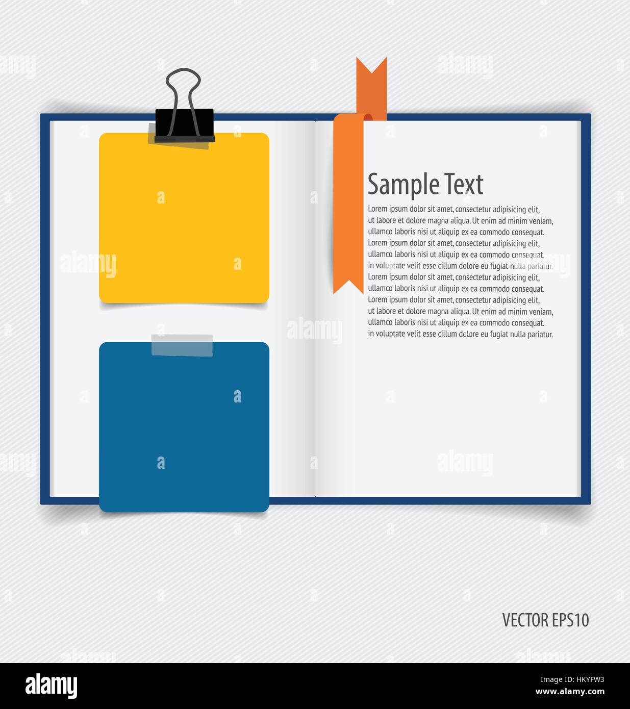 Collection of various papers, paper designs ready for your message ...