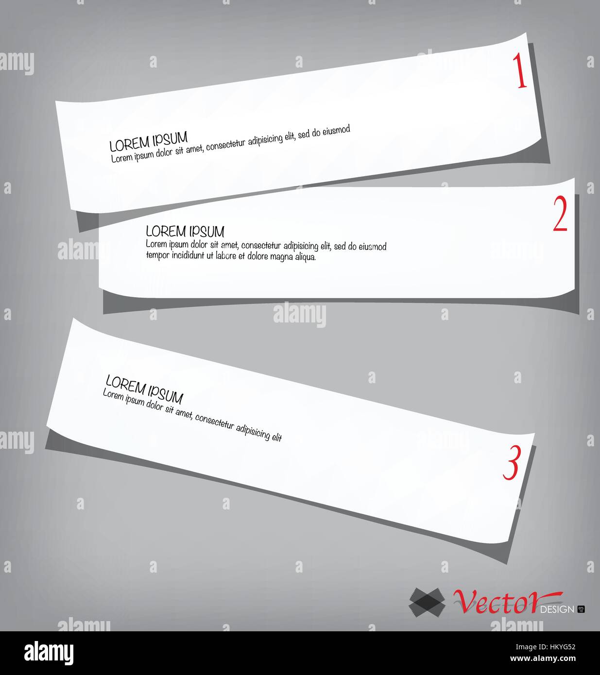 Various papers Stock Vector Images - Alamy