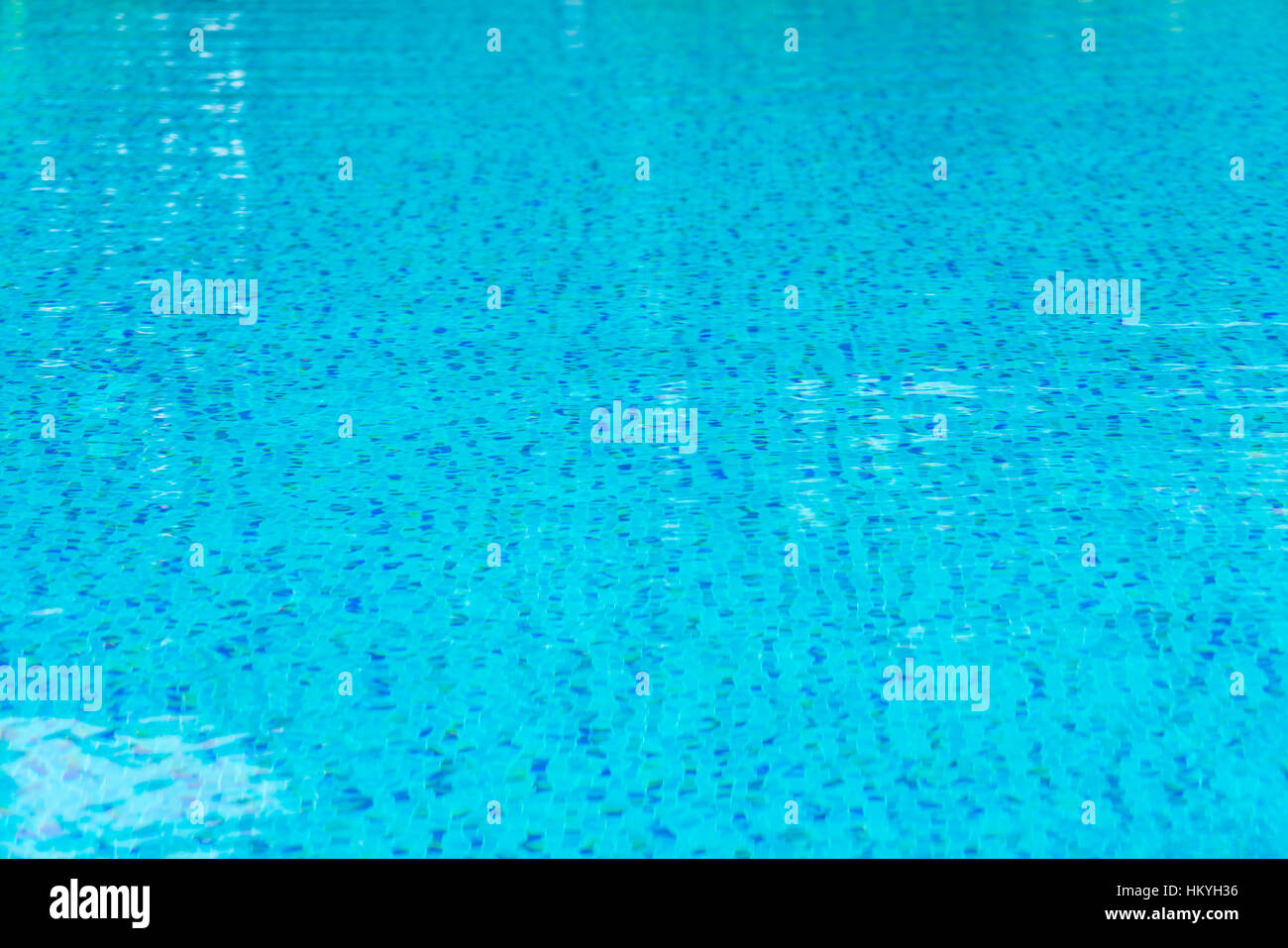 Blue swimming pool rippled water Stock Photo - Alamy