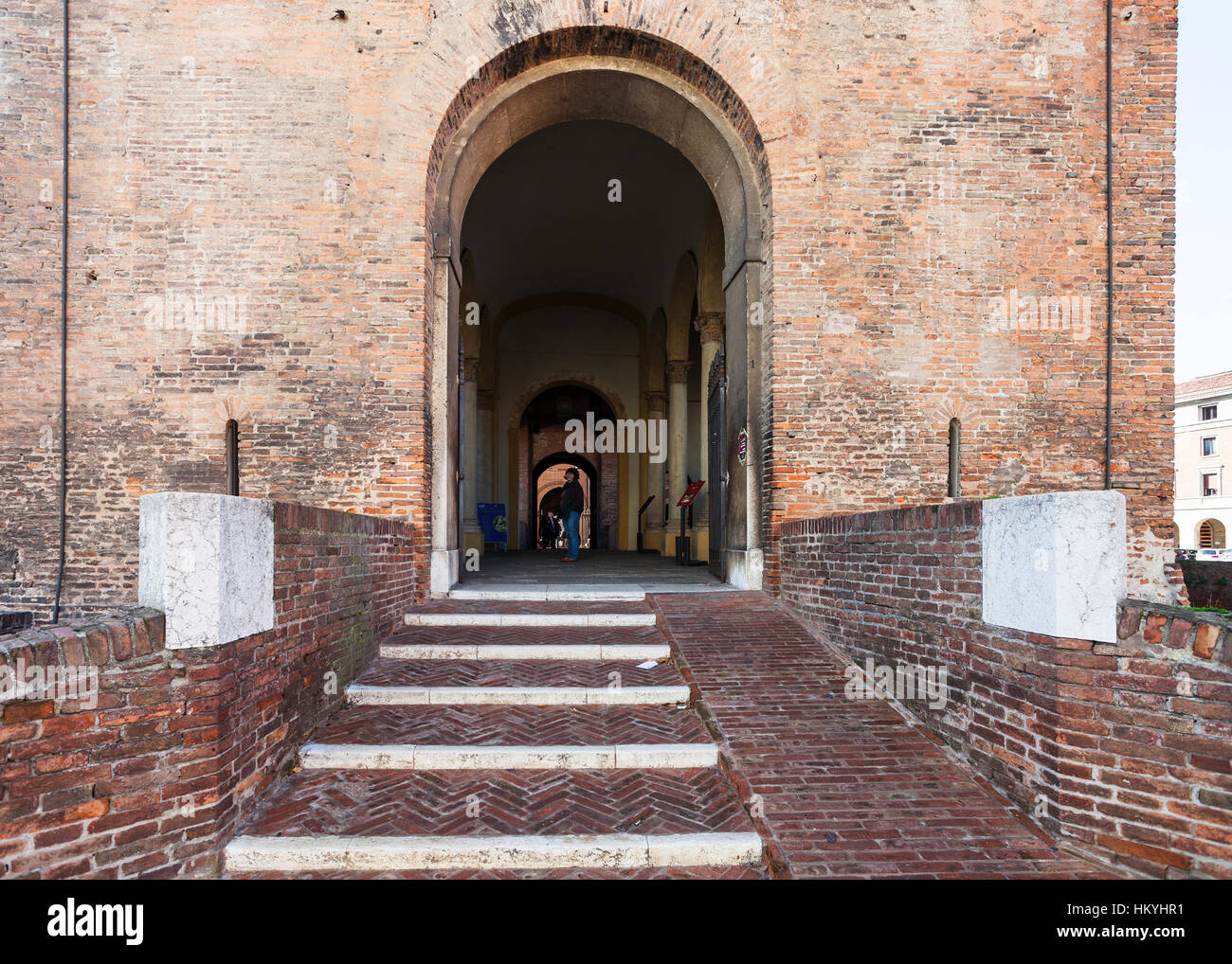 Castello estense interior hi-res stock photography and images - Alamy