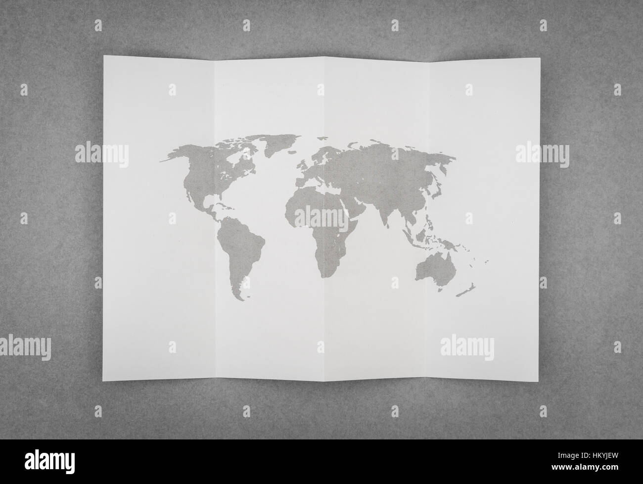 Folded tourist map of africa hi-res stock photography and images - Alamy