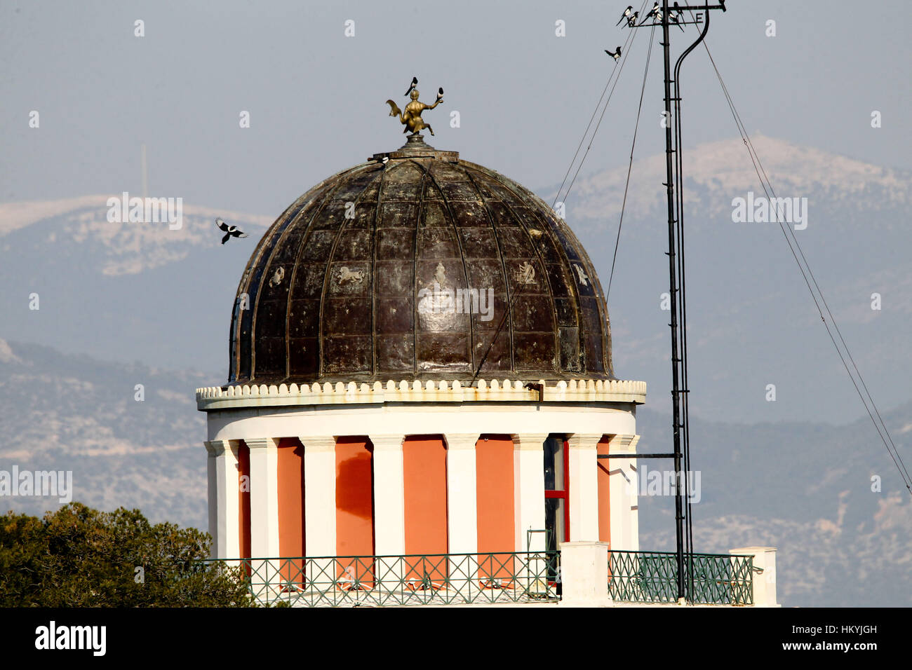 National observatory Athens Greece Stock Photo - Alamy