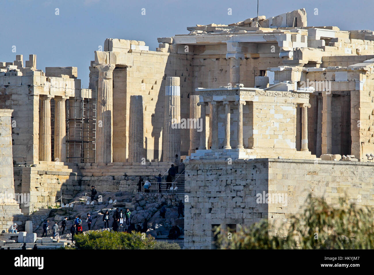 Propylaea of acropolis hi-res stock photography and images - Alamy