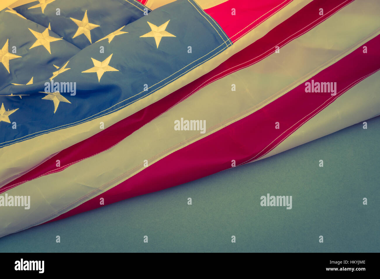 American flag ( Filtered image processed vintage effect Stock Photo - Alamy