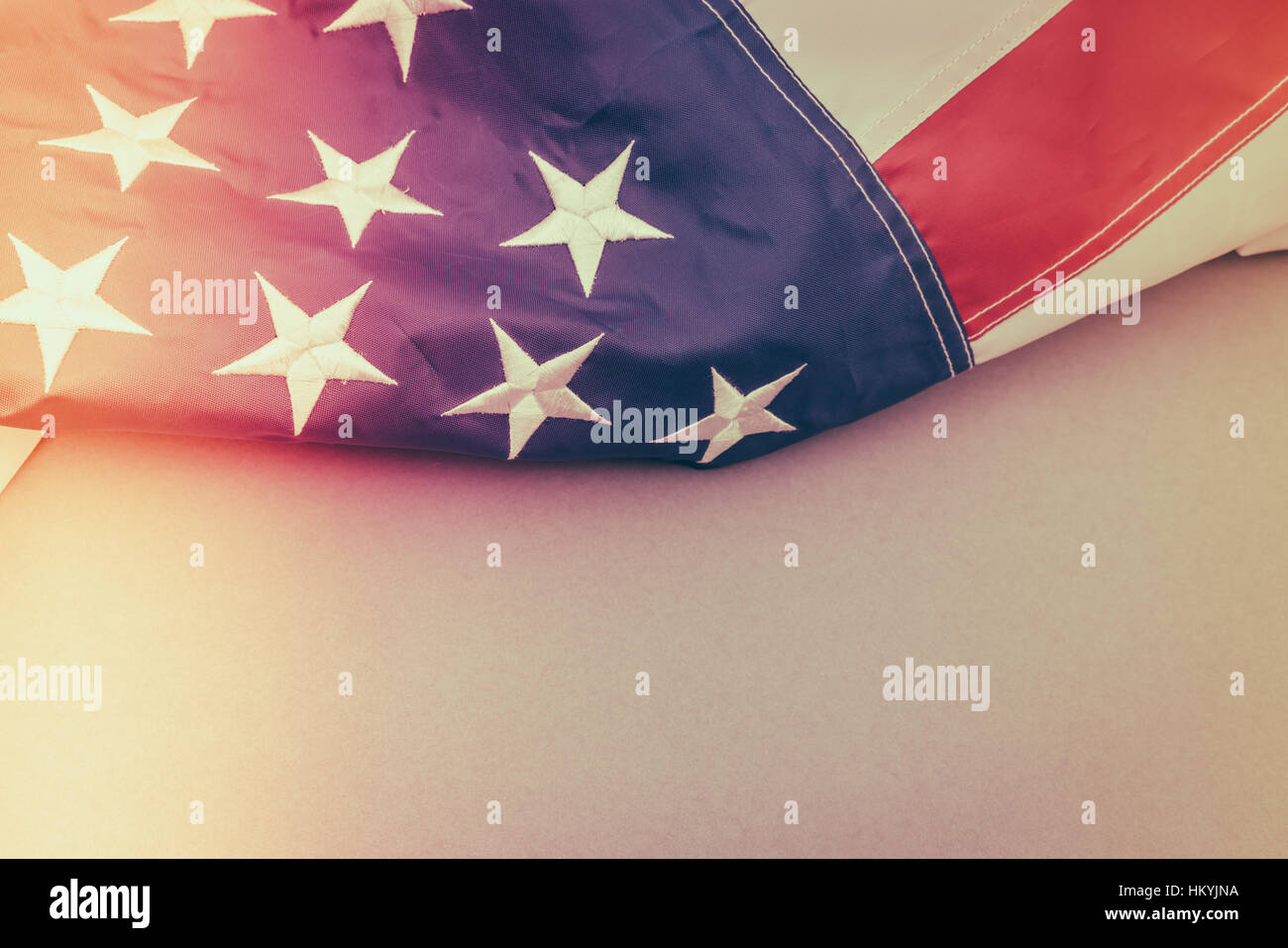 American flag ( Filtered image processed vintage effect Stock Photo - Alamy