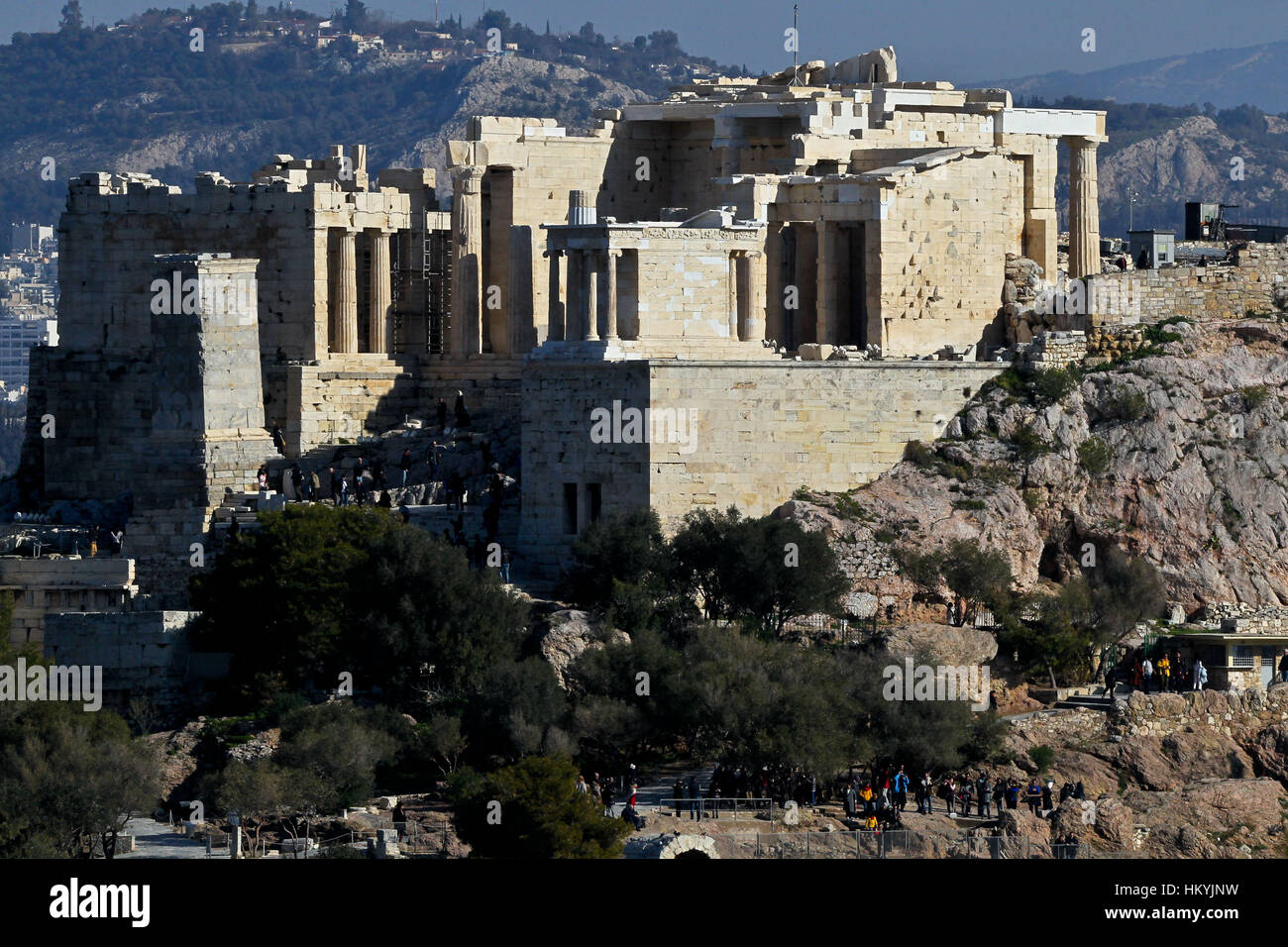 Propylaea, acropolis hi-res stock photography and images - Alamy