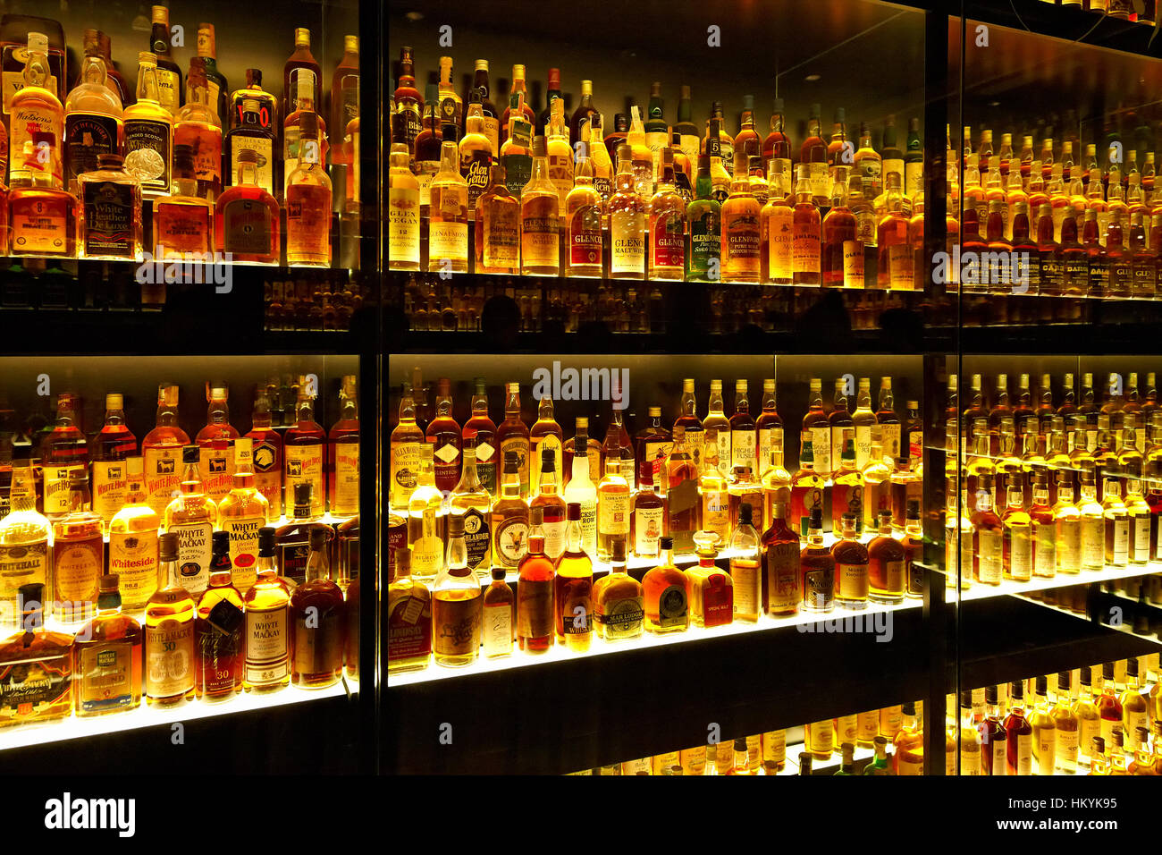 EDINBURGH, SCOTLAND - JULY 10: Diageo Claive Vidiz collection, the ...