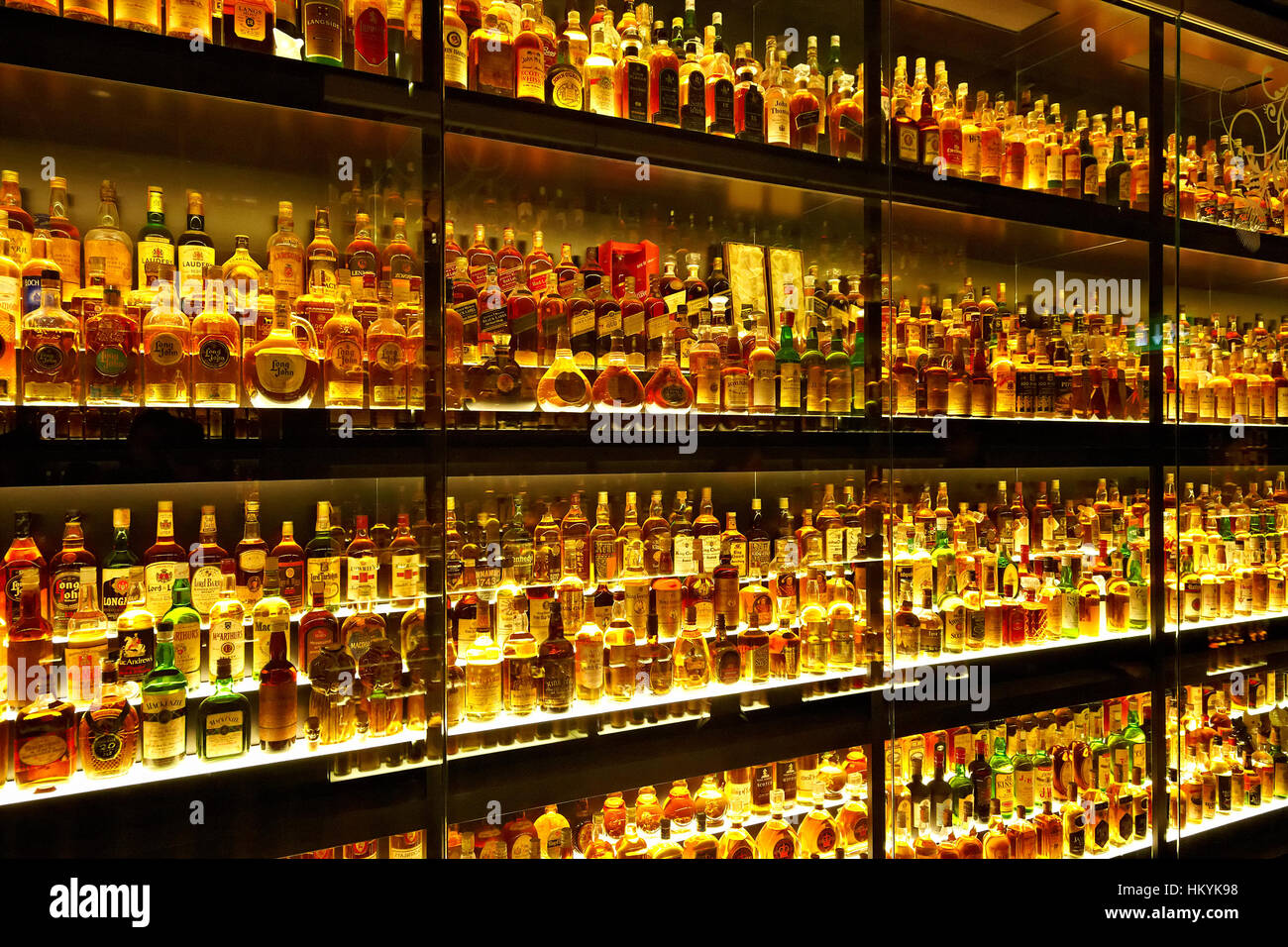EDINBURGH, SCOTLAND - JULY 10: Diageo Claive Vidiz collection, the ...