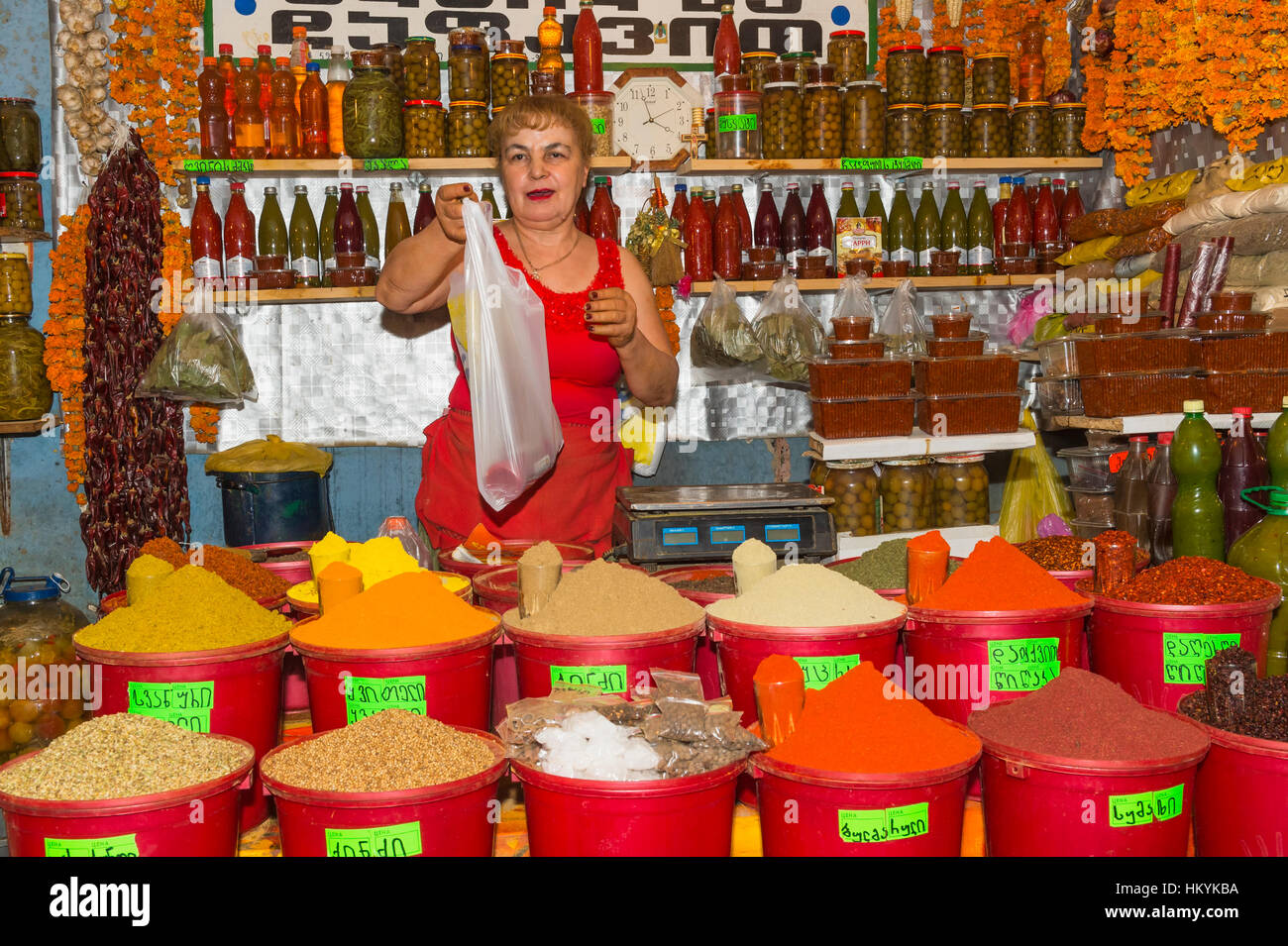 Tbilisi woman georgian person hi-res stock photography and images - Alamy