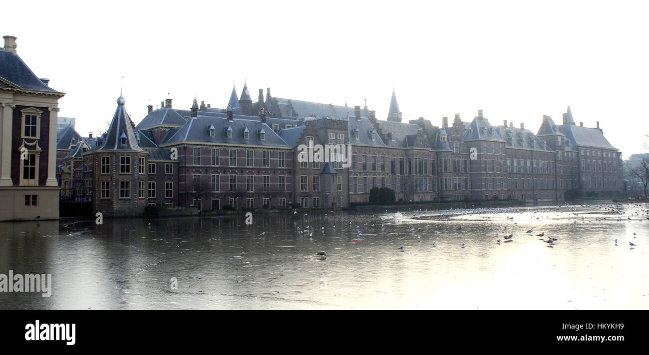 Binnenhof, Den Haag, Netherlands. Historic Dutch parliament ...