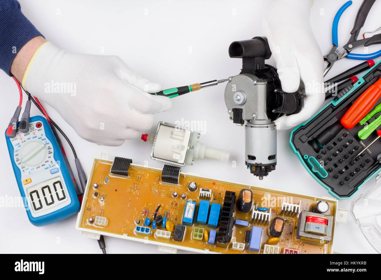 Repair of the washing and coffee machines spare parts in the ...