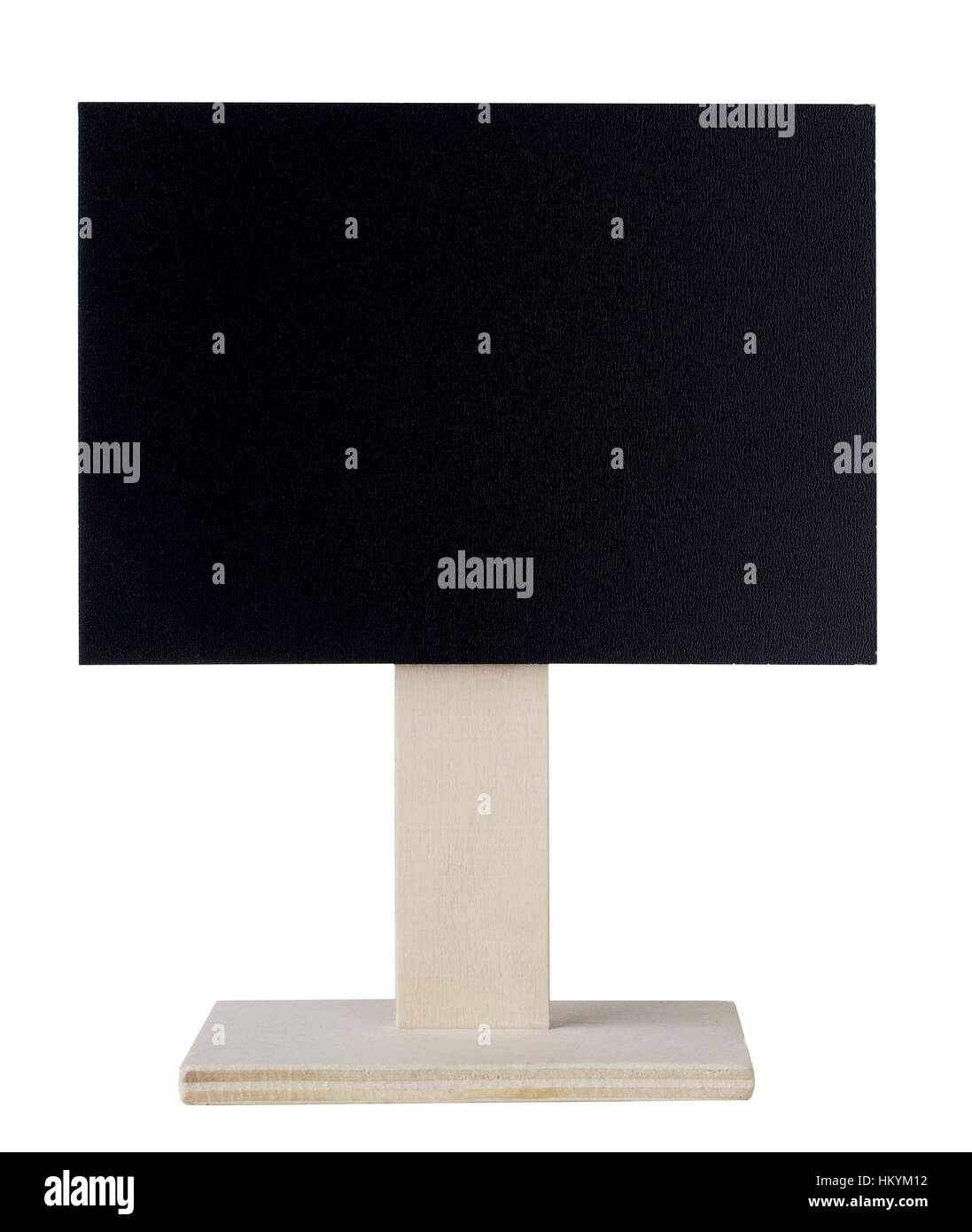 Blank chalk board white Cut Out Stock Images & Pictures - Alamy