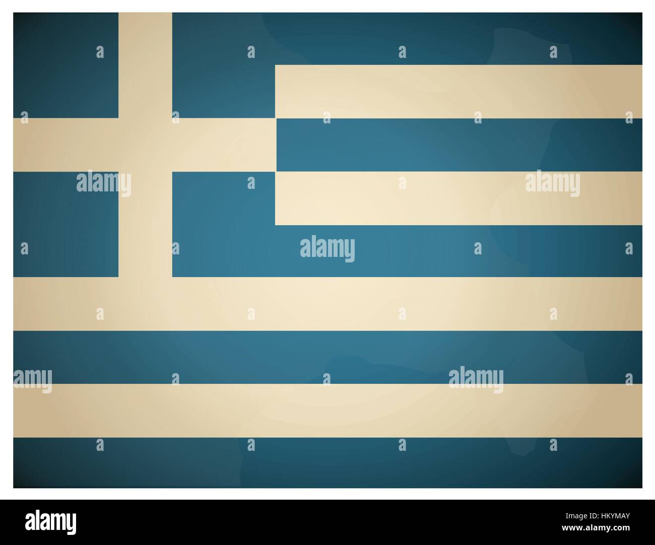 Vintage greek flag Stock Vector Images - Alamy