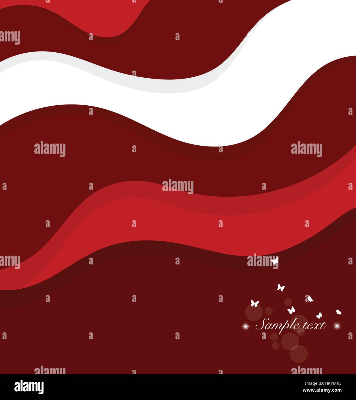 Abstract vector background with red layers. Vector illustration Stock ...