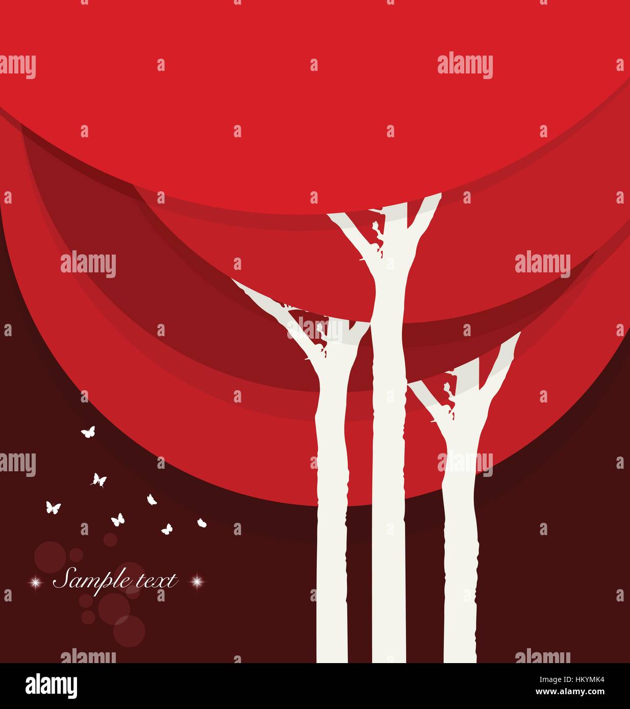 Abstract Tree. Vector illustration Stock Vector Image & Art - Alamy