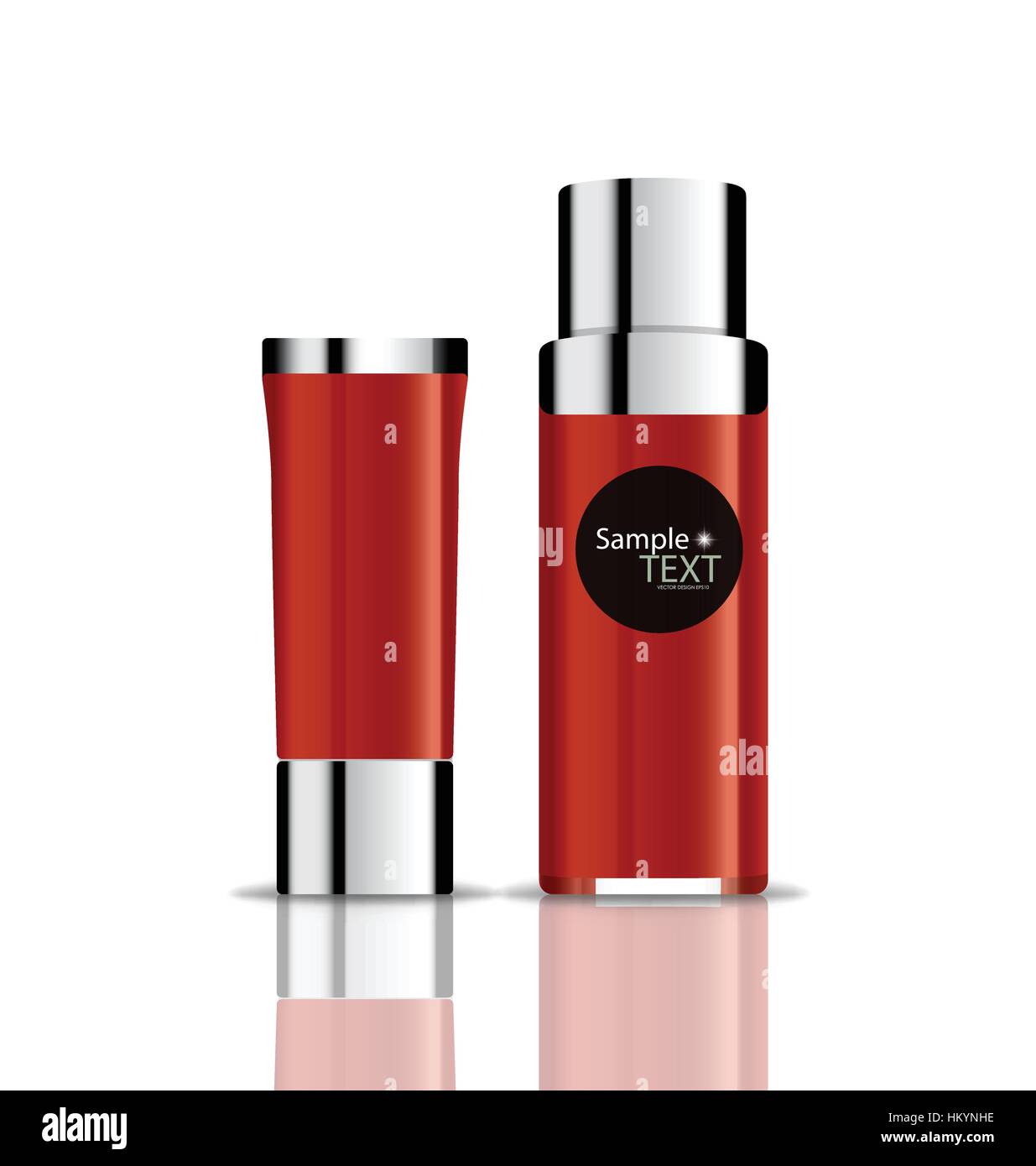 Cosmetics packaging, vector illustration Stock Vector Image & Art - Alamy