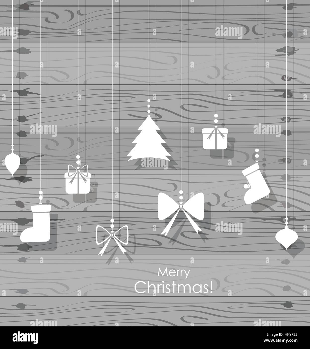 Christmas Background With Christmas Decorations Vector Illustration Stock Vector Image And Art 