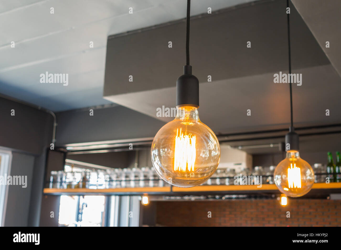 Vintage Lighting decor Stock Photo - Alamy