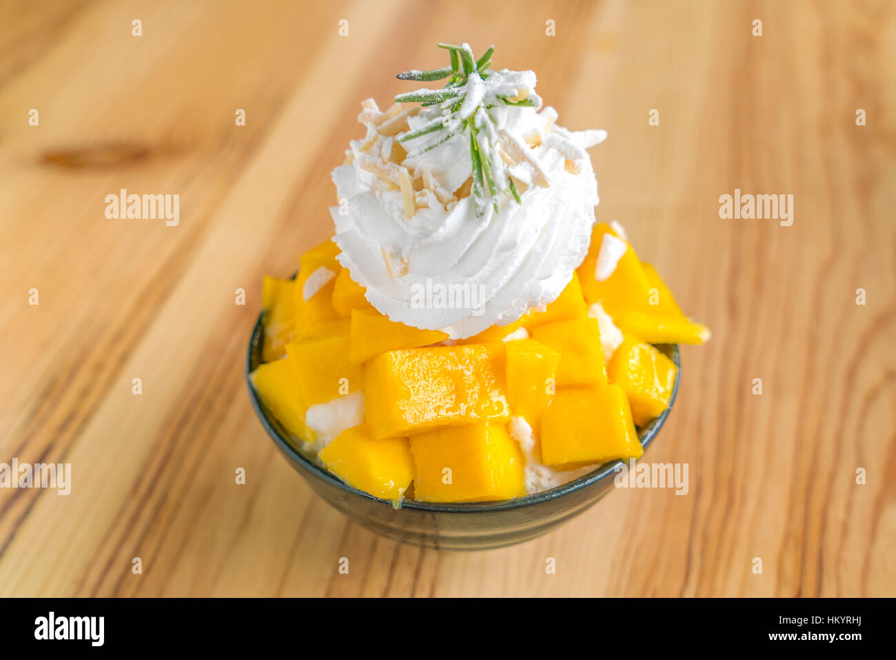 Mango shaved ice taiwan hi-res stock photography and images - Alamy