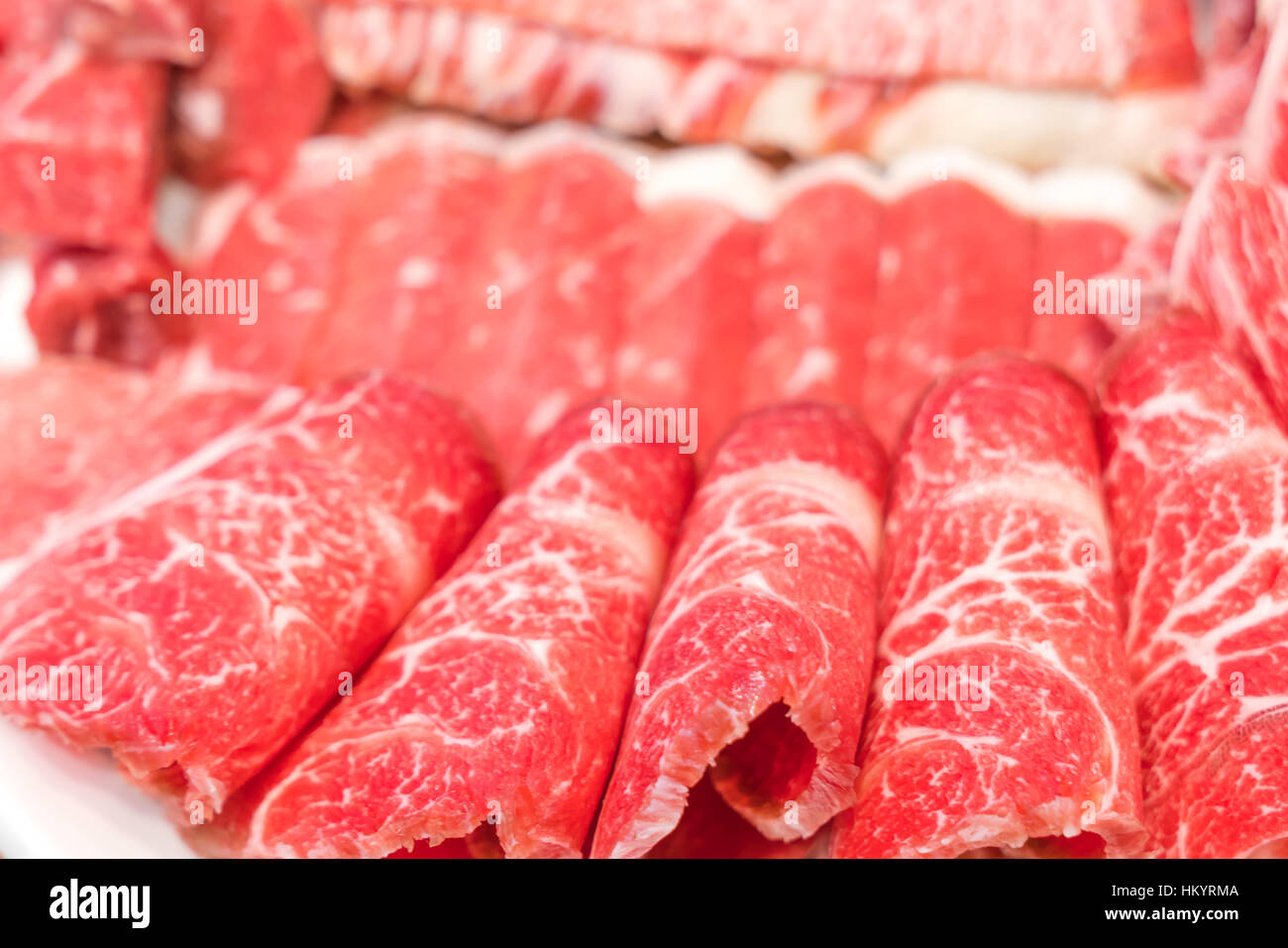 Raw fresh beef Stock Photo - Alamy