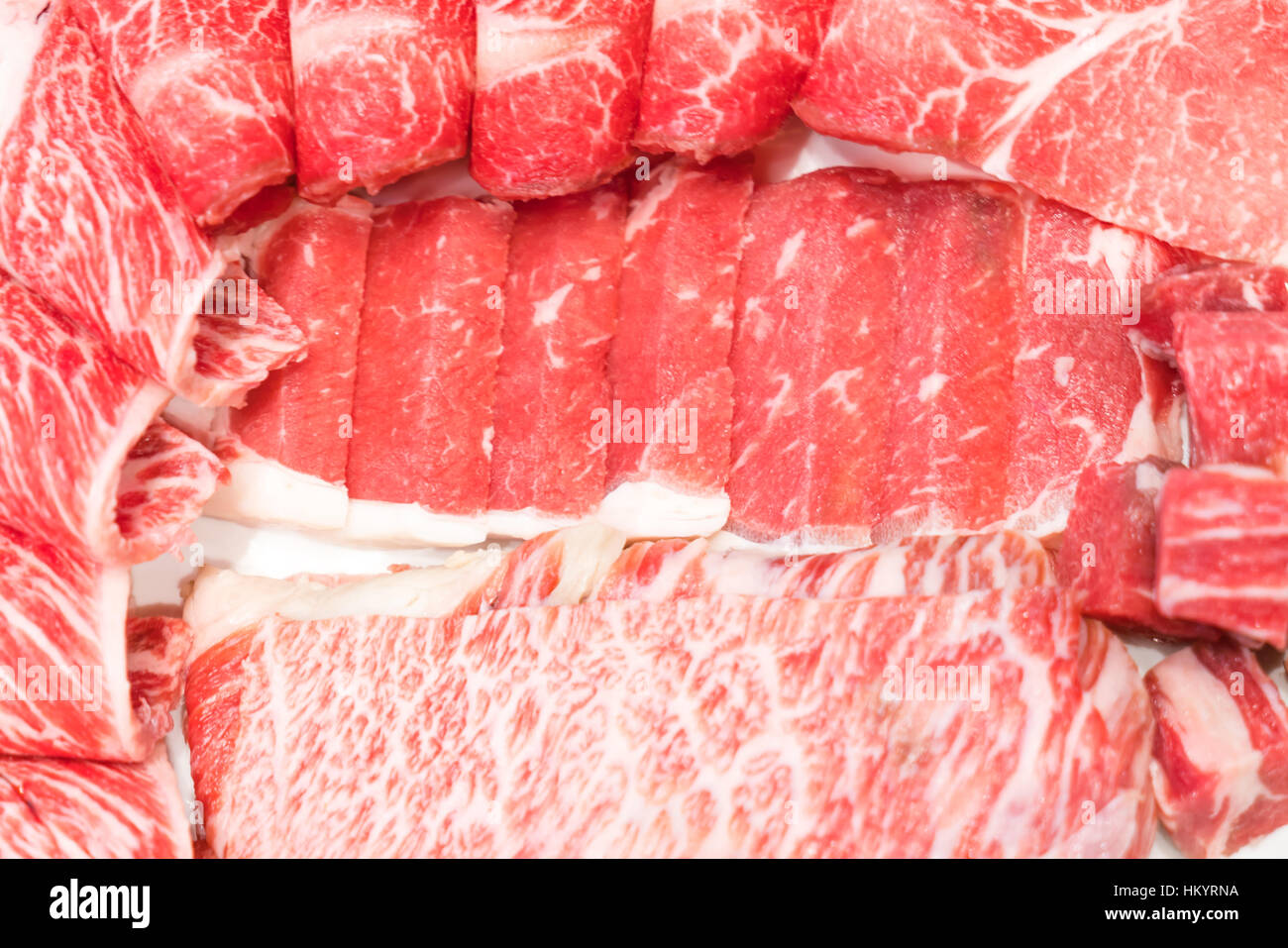 Raw fresh beef Stock Photo - Alamy