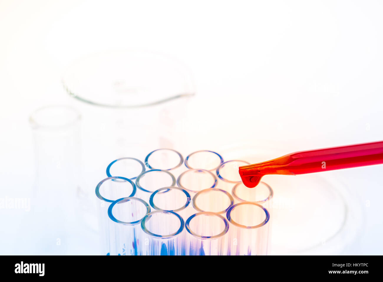 laboratory test tubes,medical glassware ( Filtered image processed ...