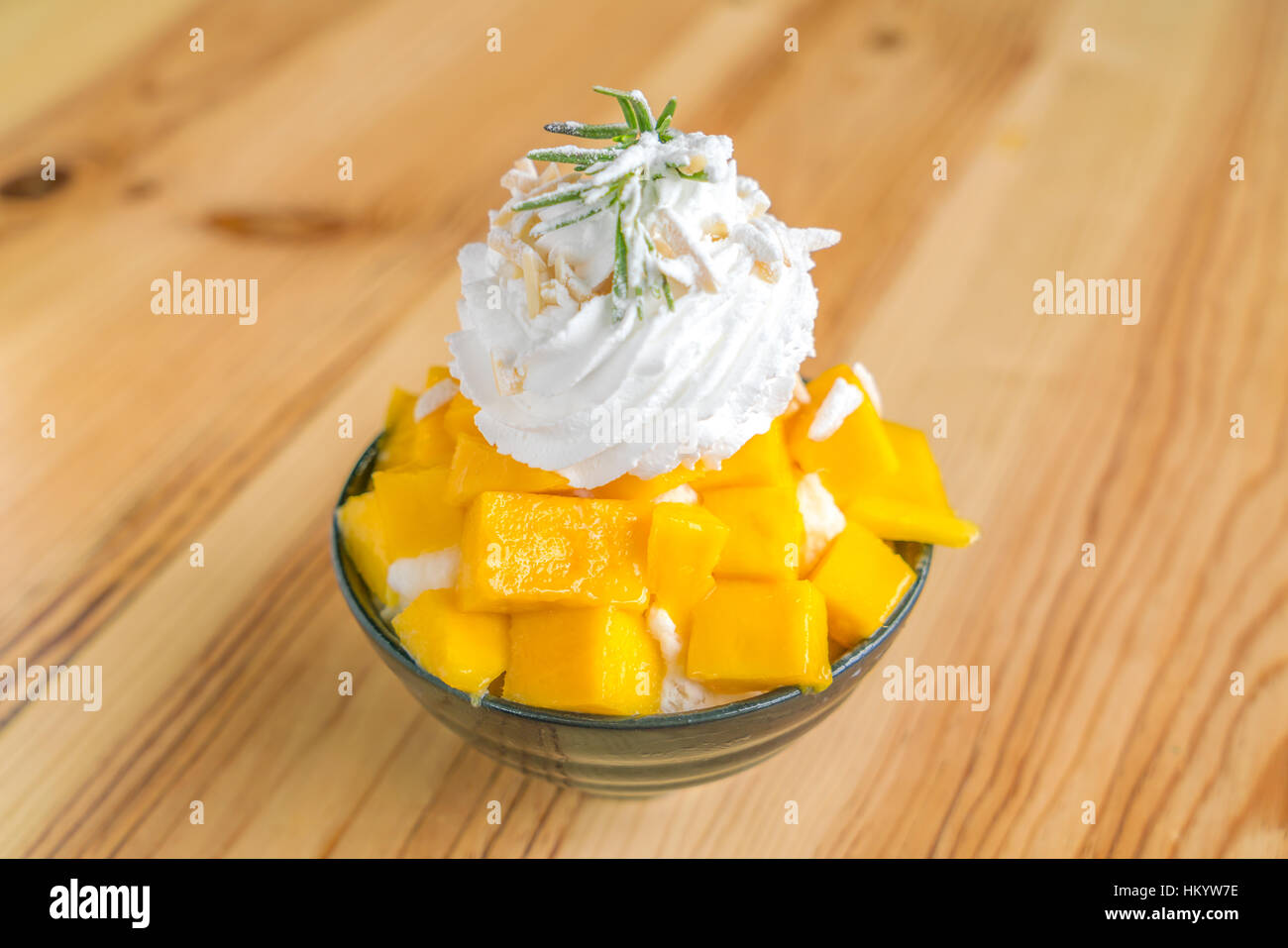 Mango shaved ice taiwan hi-res stock photography and images - Alamy