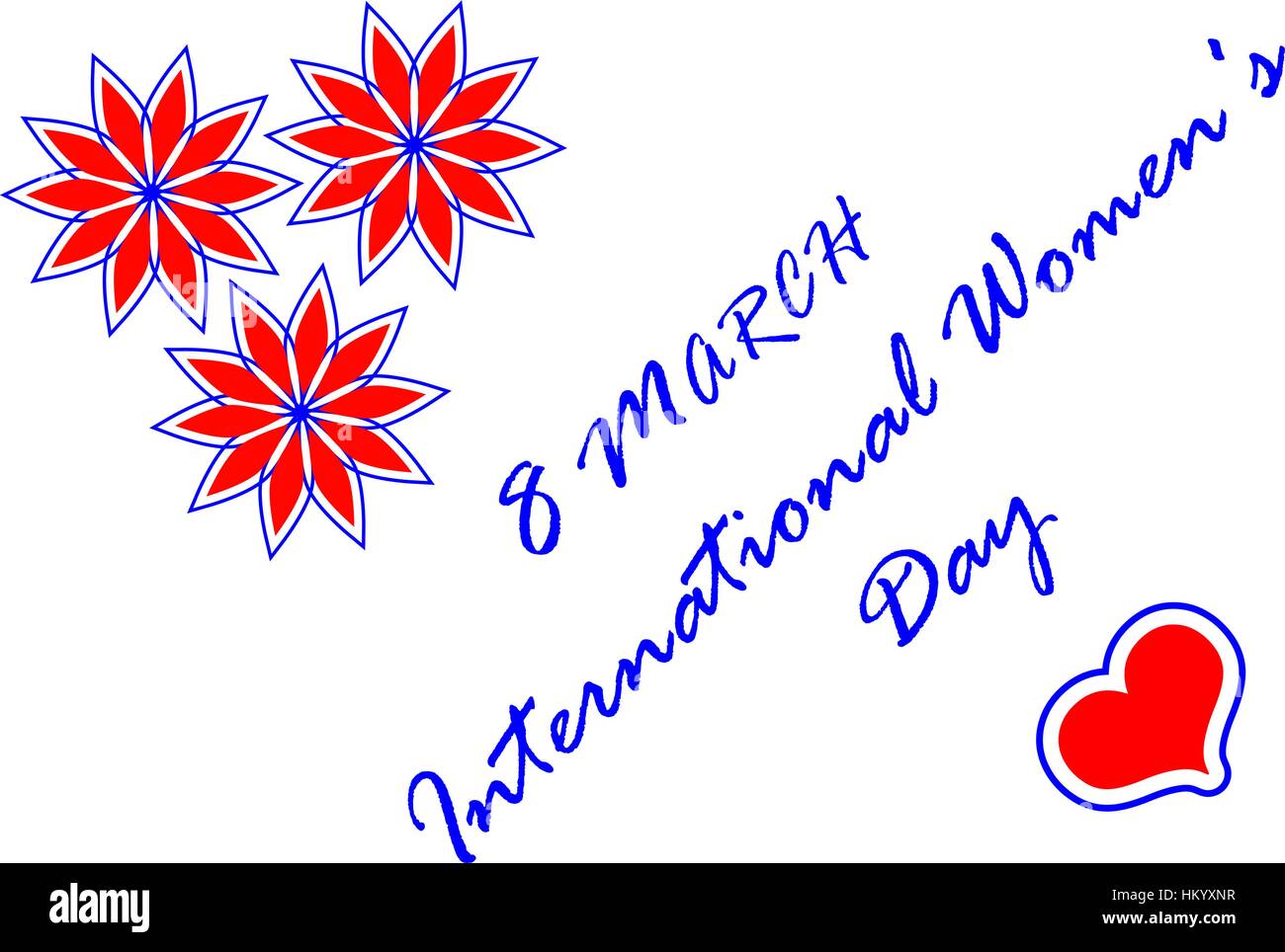 8 March International Women's Day Stock Vector Image & Art - Alamy