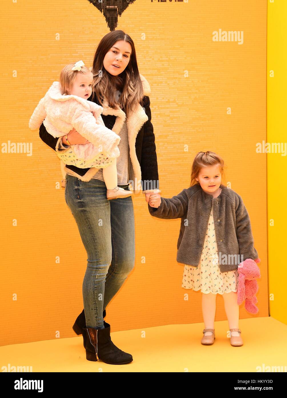 London, UK Imogen Thomas, Siera and Ariana at The Lego Batman Movie ...