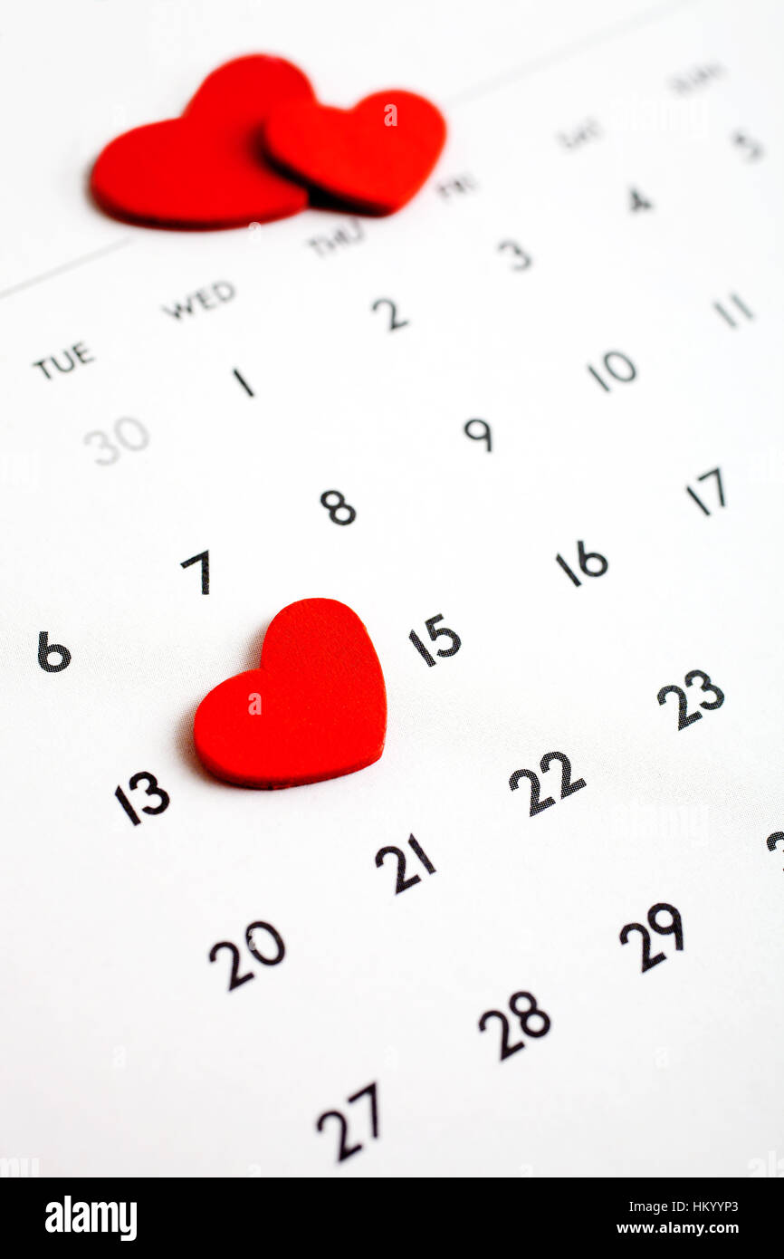 February 14th, the Valentine´s Day Stock Photo - Alamy