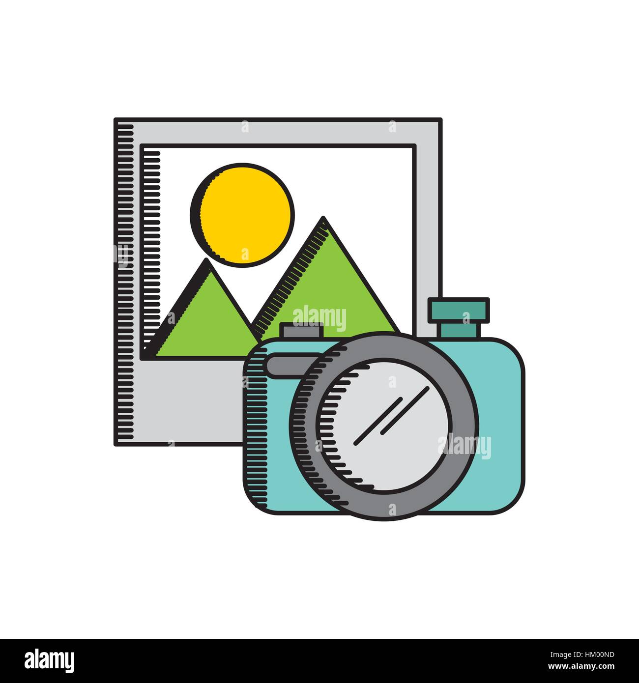 Digicam vector vectors Cut Out Stock Images & Pictures - Alamy