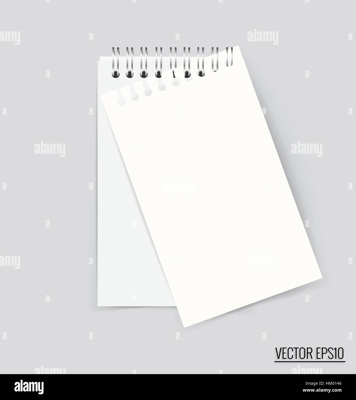 Collection of various white note papers, ready for your message. Vector ...