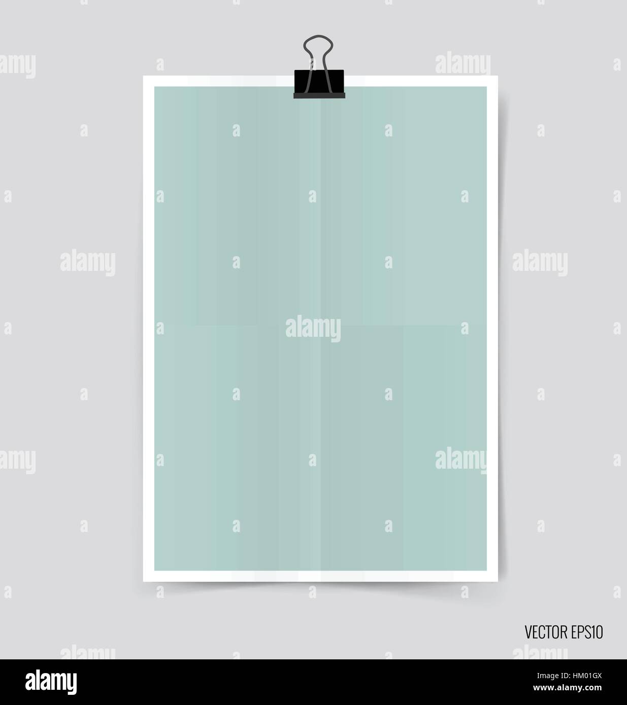 Collection of paper, ready for your message. Vector illustration Stock ...